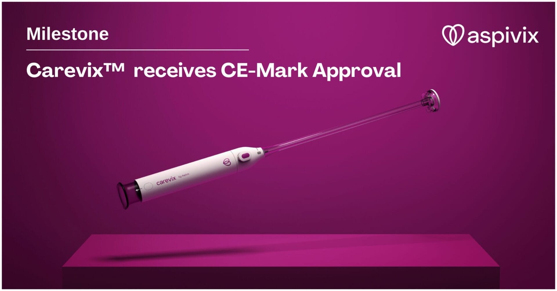 ASPIVIX Receives CE Mark Approval for Carevix™ - Aspivix